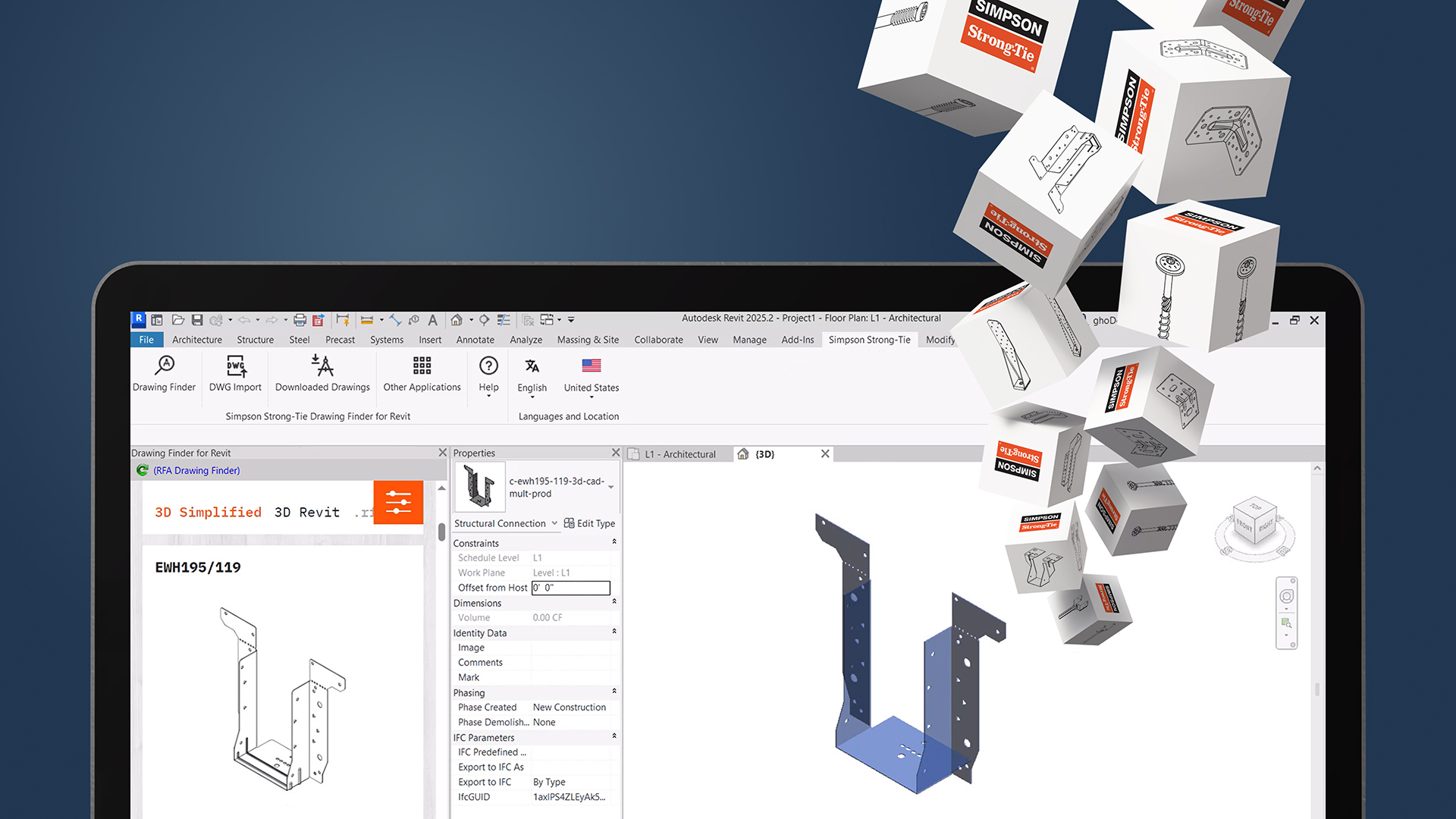 Software - Drawing Finder for Revit - EN | Simpson Strong-Tie